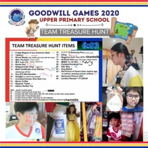 Goodwill Games Upper Primary - Singapore School Cebu